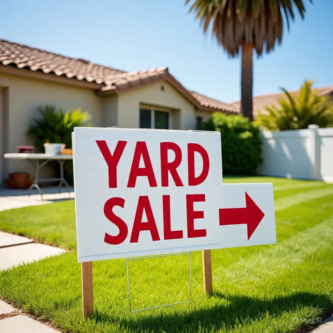 California Yard Sale Permit & Sign Rules (2025 Guide)